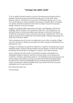 [Solved] Vad handlar boken stolthet och frdom av Jane Austen om - Svenska 1 (SVESVE01) - Studocu