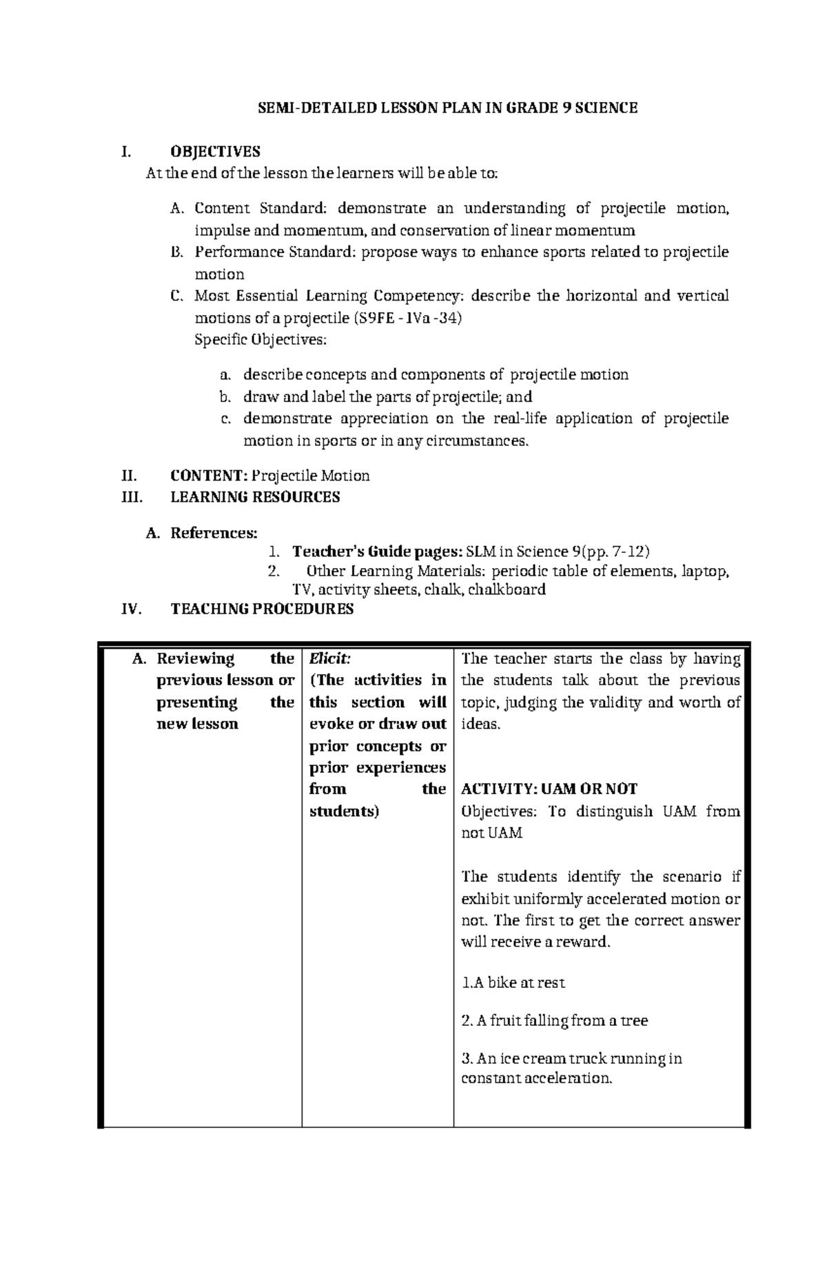 Semi-detailed-lesson-plan-in-grade-9-science compress - SEMI-DETAILED ...
