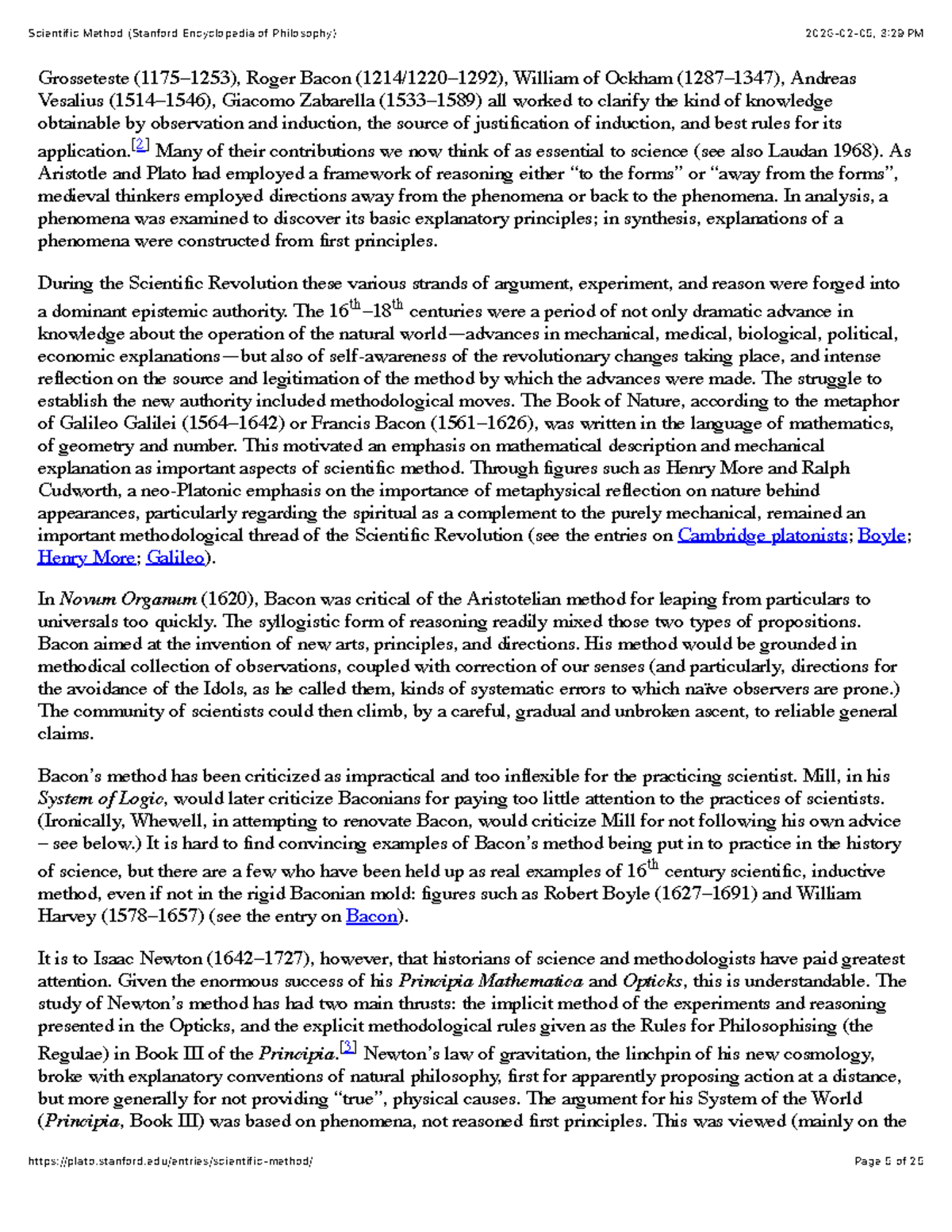 Scientific Method: Historical Perspectives and Key Figures in ...
