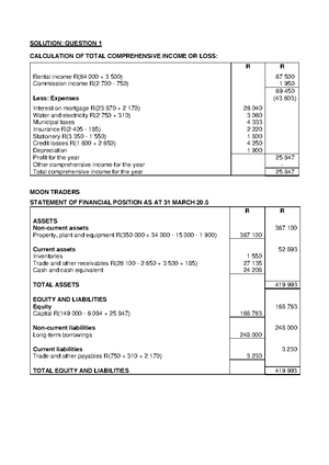 [Solved] If these are the marks obtained by a student what is the final - financial accounting ...