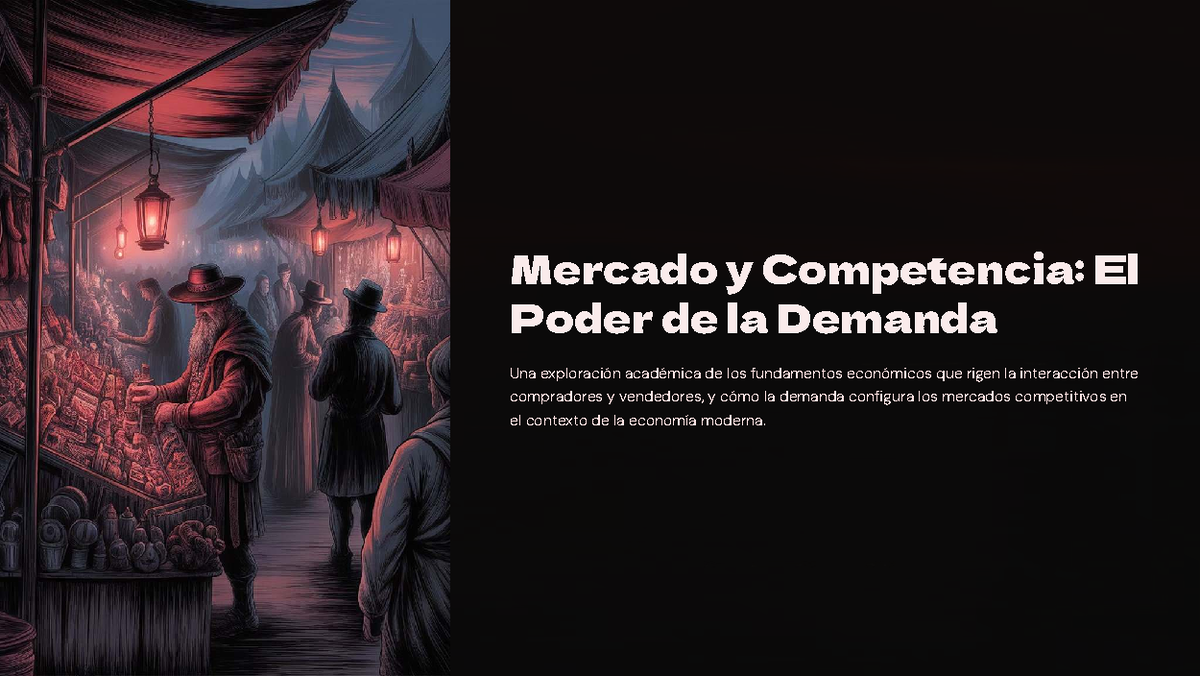 G3: Mercado y Competencia - Análisis de la Demanda en Economía - Studocu