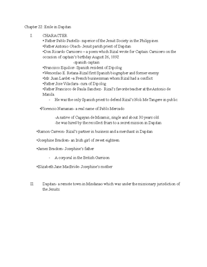 Full Mid term Lesson of Life and Works of Rizal - LIFE AND WORKS OF ...