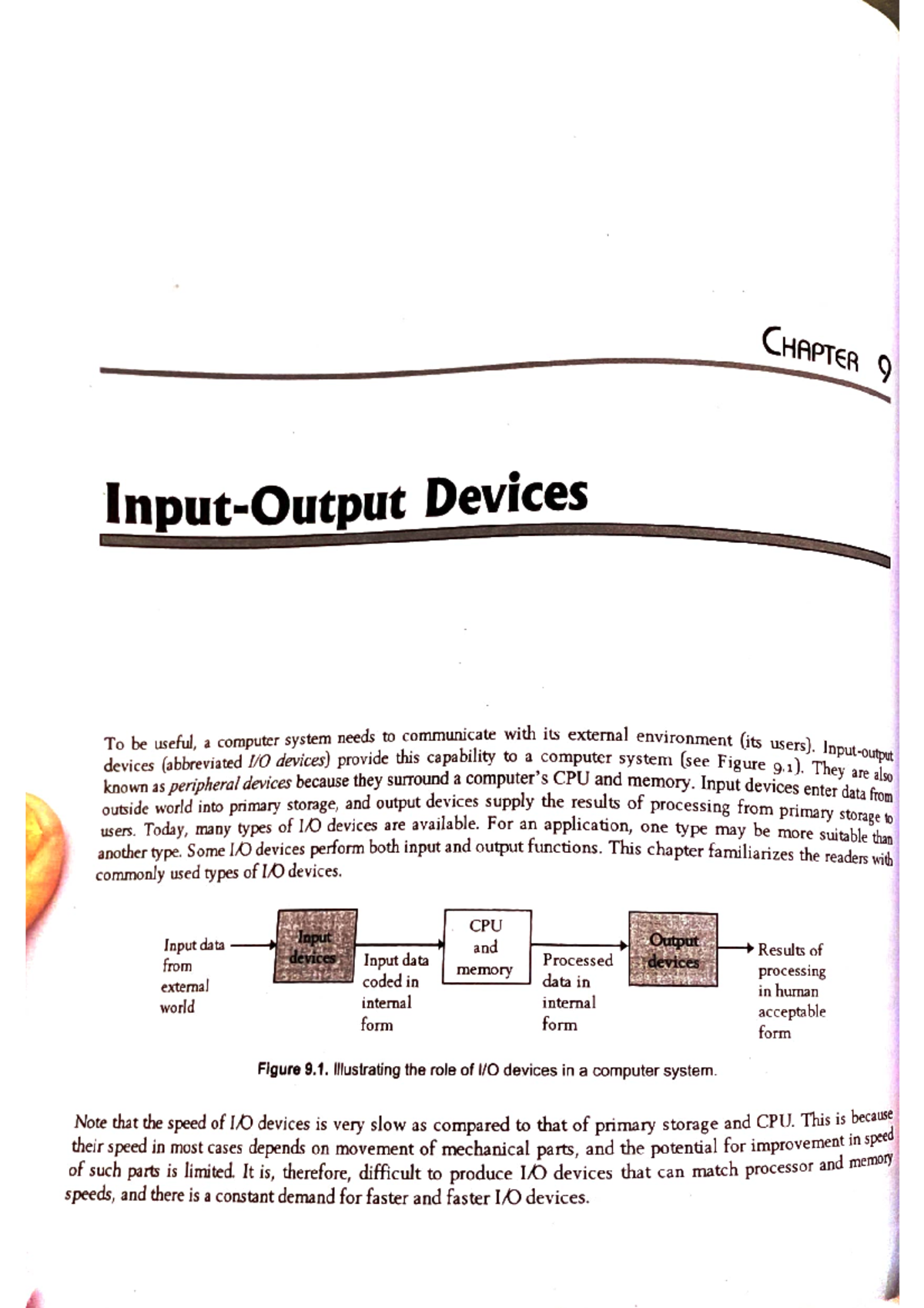 CHAPTER 9: Understanding Input and Output Devices in Computer Systems ...