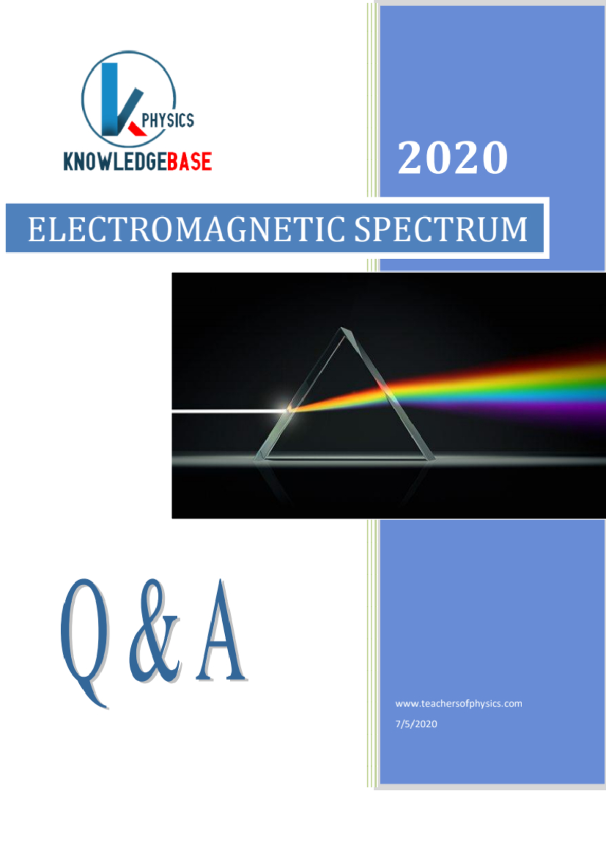 Electromagnetic Spectrum Overview - PHYSICS 4.4 Study Notes - Studocu