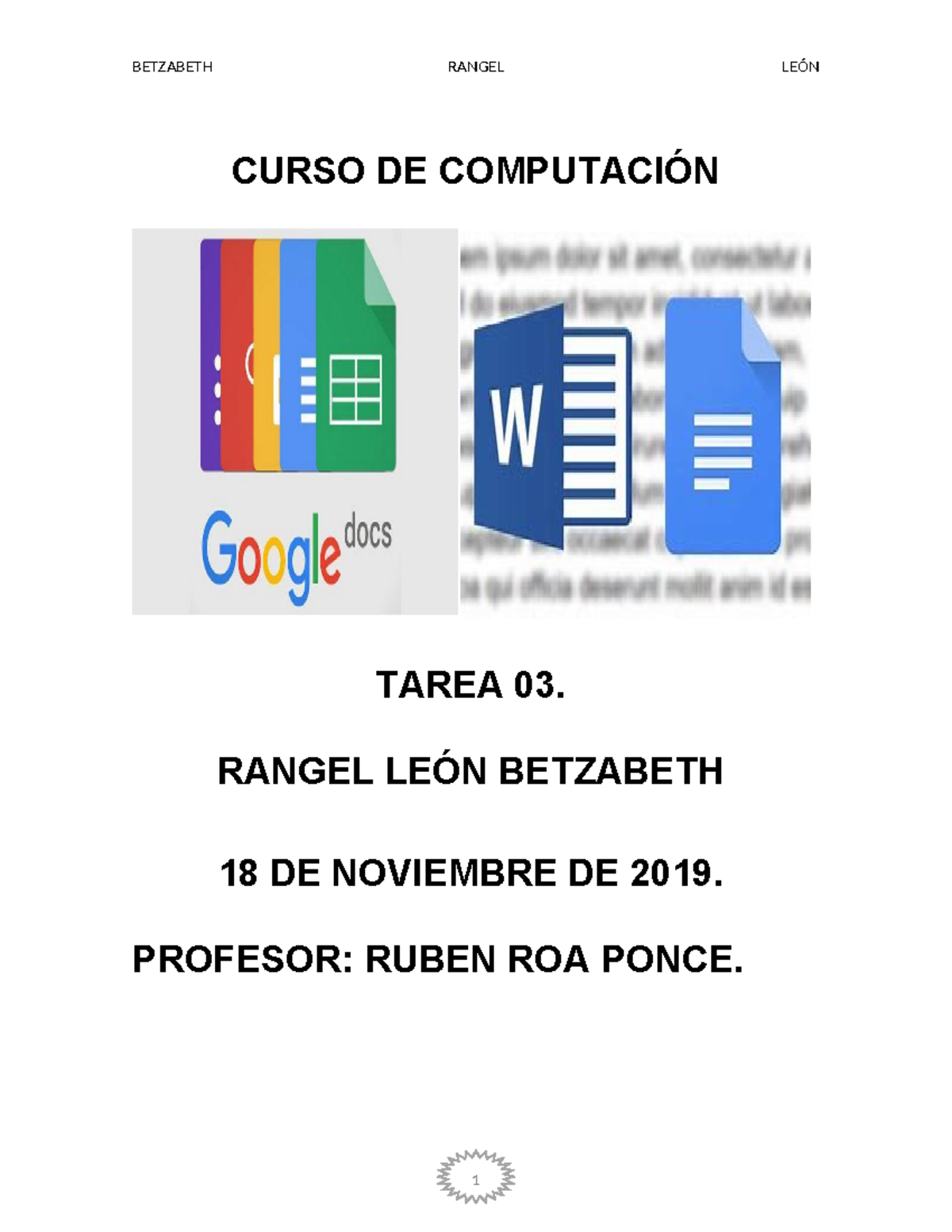 Ventajas y Desventajas de Google Docs y Microsoft Word - TAREA 03 - Studocu