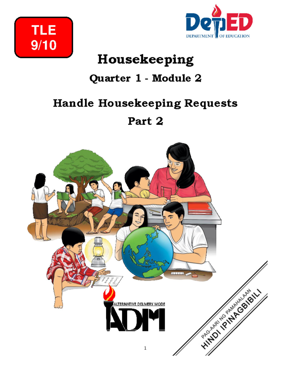 Housekeeping Q1-M2: Mastering Guestroom Cleaning & Requests - Studocu