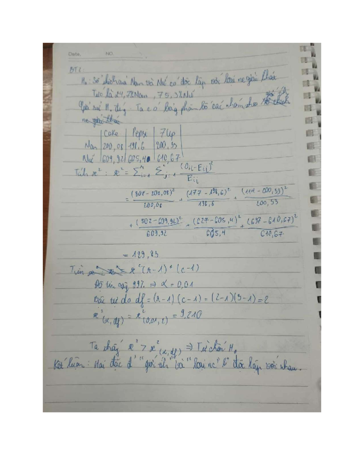 Statistical Analysis of Soft Drink Preferences: BT2 Report - Studocu