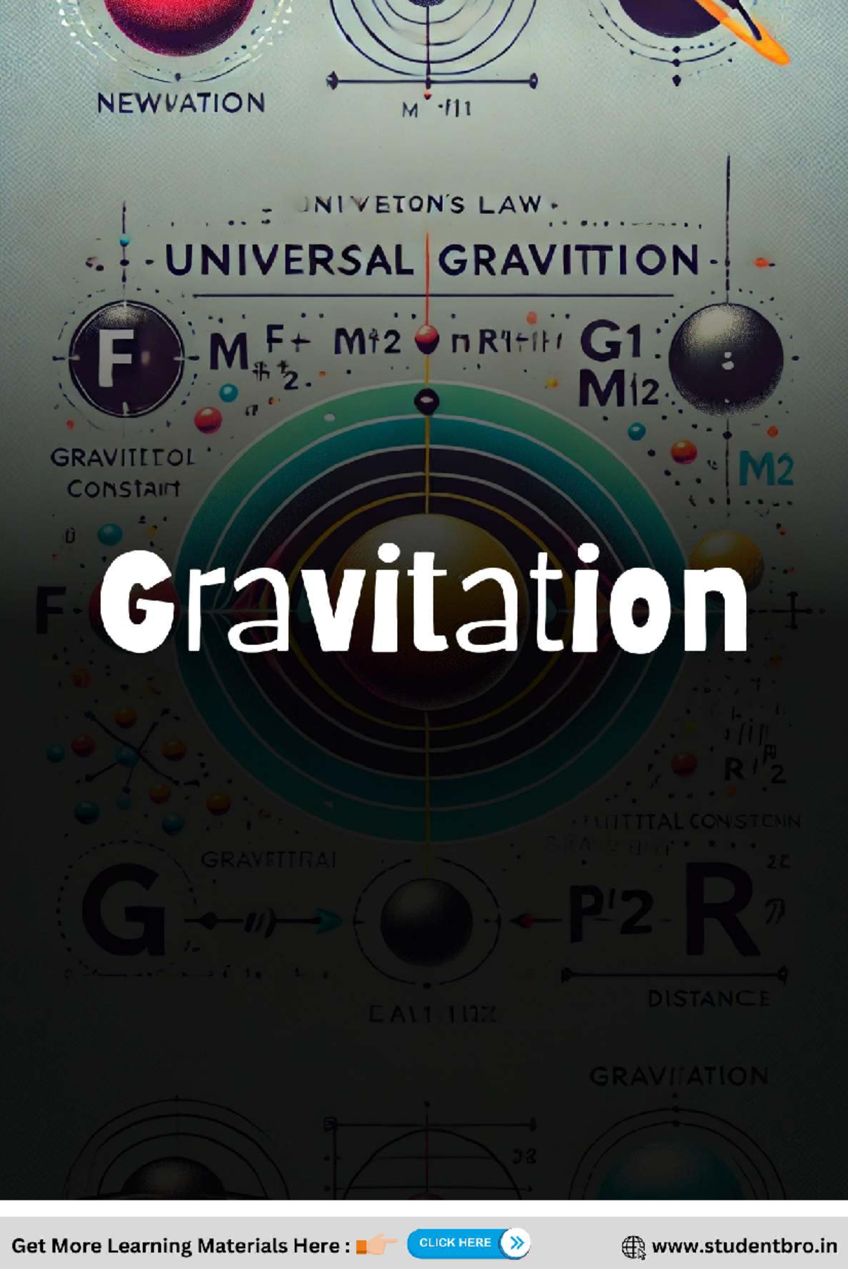 M12 Gravitation Lecture Notes: Universal Gravitation Concepts and ...