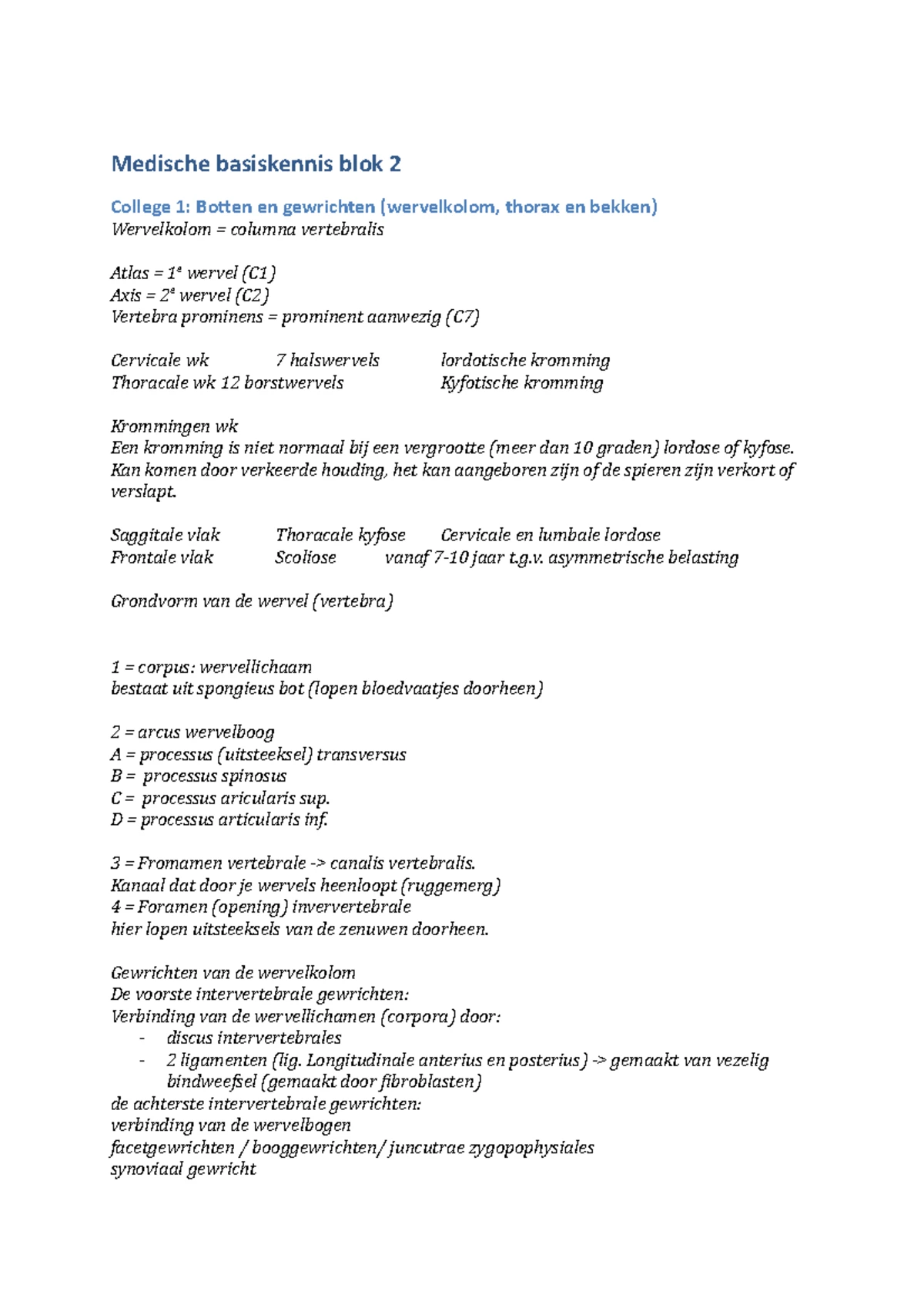 Anatomie en fysiologie hoofdstuk 13 - 13 Arterie, arteriolen ...