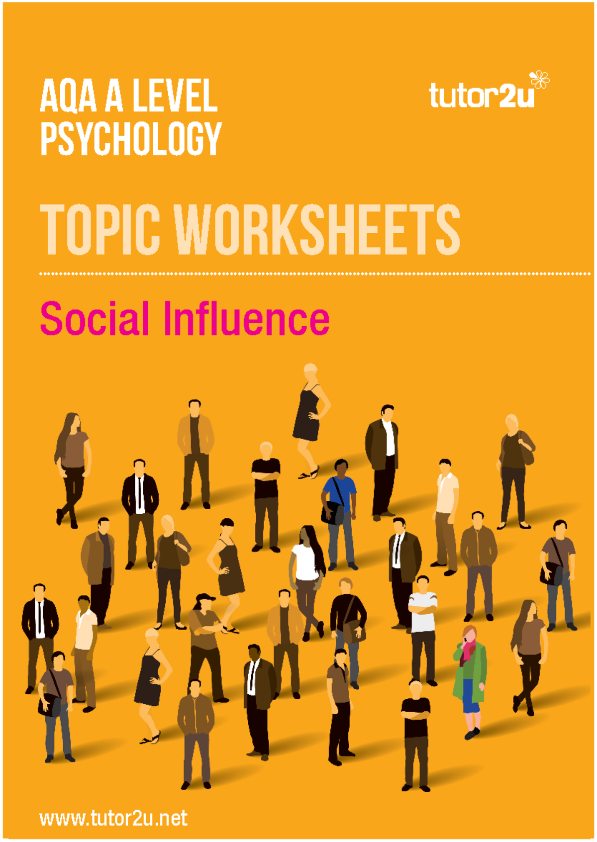 AQA A Level Psychology Topic Worksheets: Social Influence Insights ...