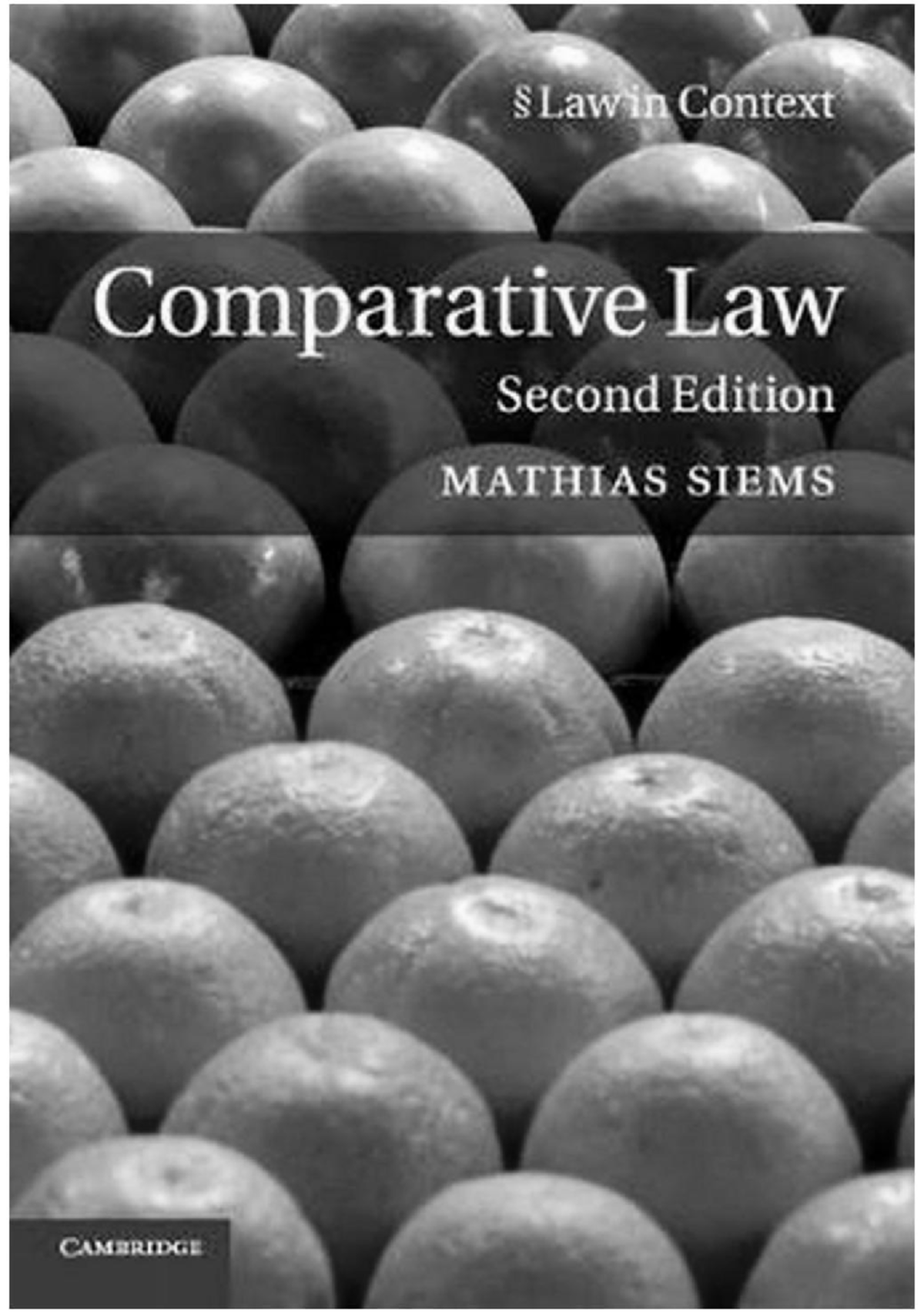 C0 Comparative Law Overview: Insights from Siems' Second Edition - Studocu