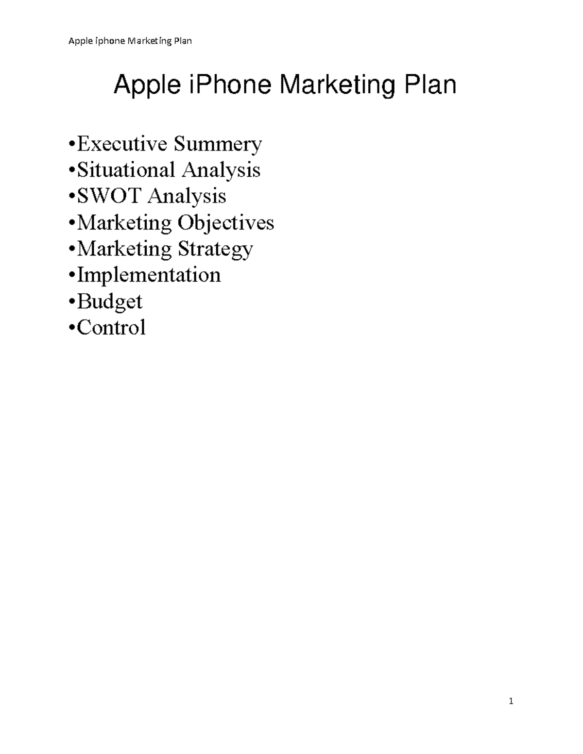 151451305 iPhone Marketing Strategy & SWOT Analysis Report - Studocu