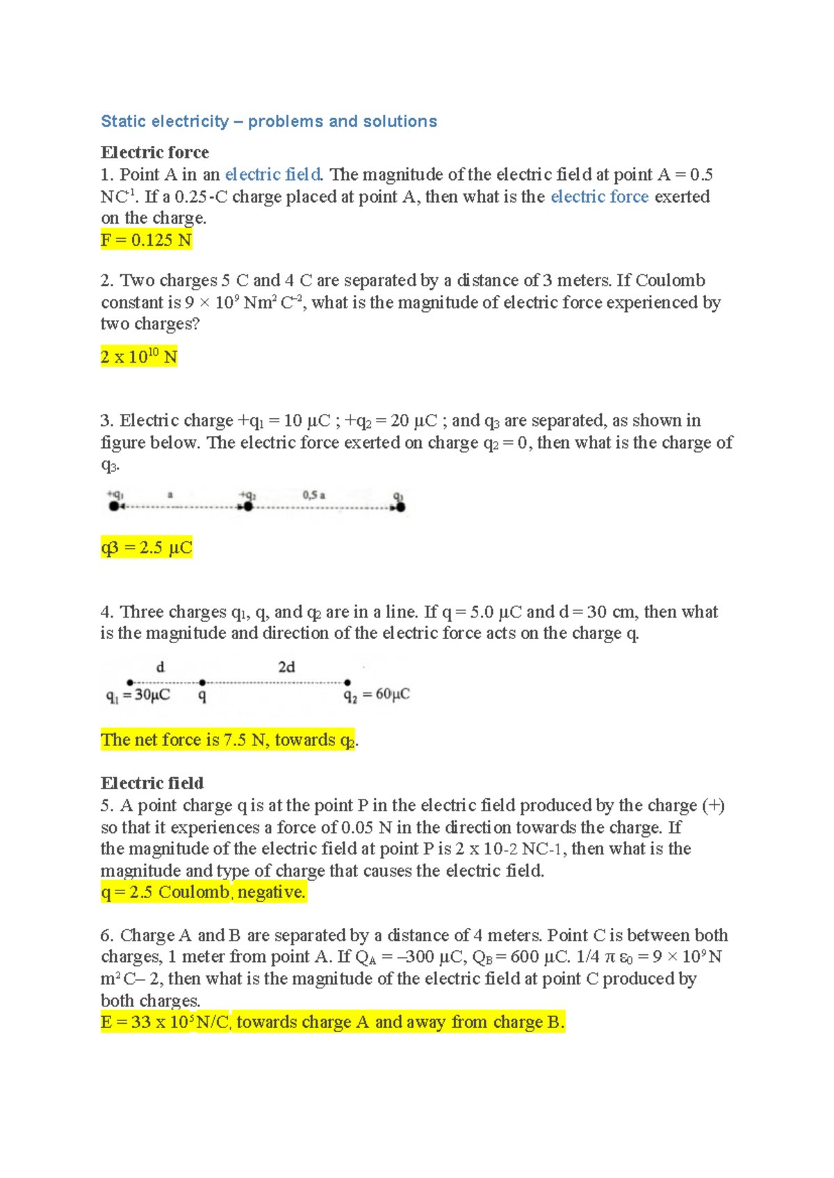 Static electricity TUT - Static electricity – problems and solutions ...