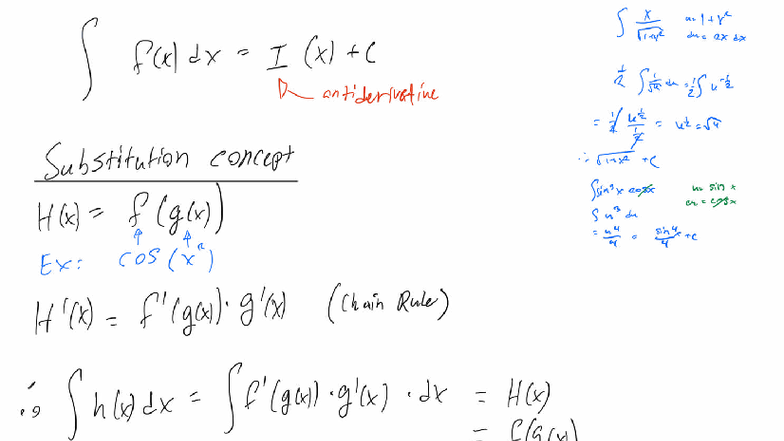 Math 3 - Integration Techniques and Applications Notes - Studocu