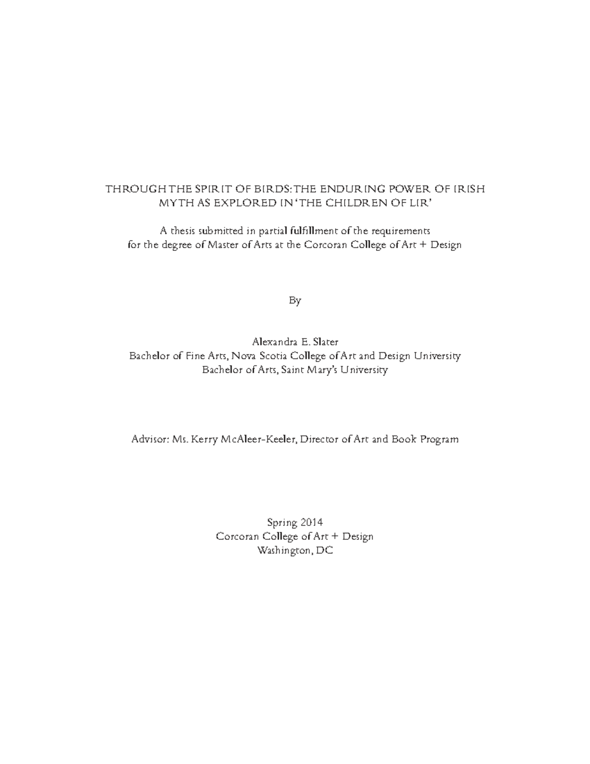 Exploring 'The Children of Lir': Irish Mythology & Cultural Legacy (MA ...