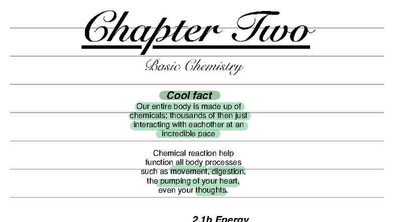 Biochemistry: Chemical Composition of Living Matter (Chapter 2) - Studocu