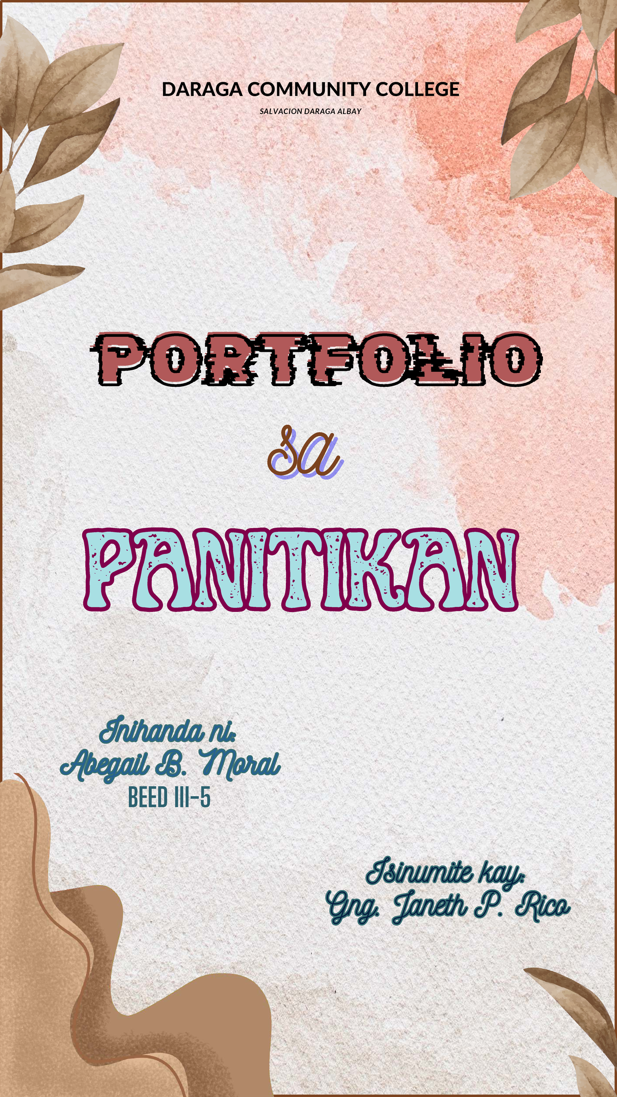 PANITIKAN PORTFOLIO: Mga Kuwento at Aral mula sa Alamat at Pabula - Studocu