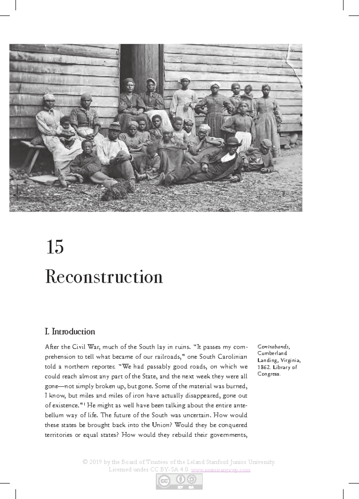 Reconstruction Era: Civil Rights, Women's Suffrage, and the AERA (HIST ...
