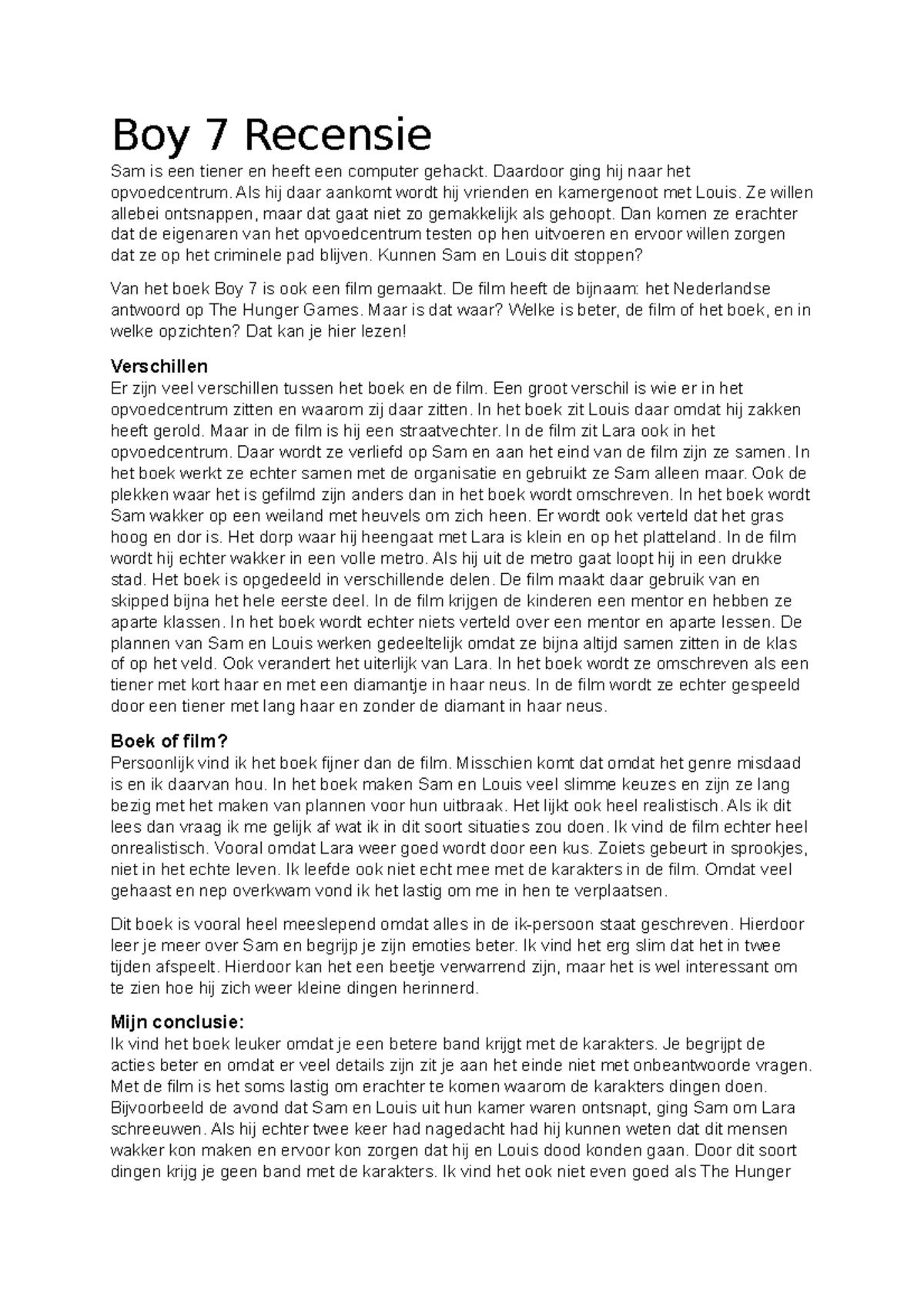 24 uur nederlands - boek verslag 24 uur - Samenvatting Nederlands 24 ...
