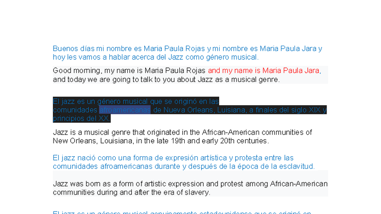 Jazz como Género Musical: Orígenes y Representantes - Studocu