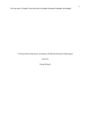 CYB-220 Project one Aesha Martell - 5-3 Project One Submission: Virtual Systems and Networking ...