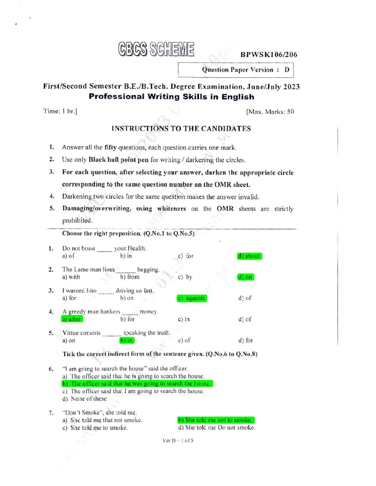 Module-2 - Nature and Style of sensible writing. - Module-II NATURE AND ...