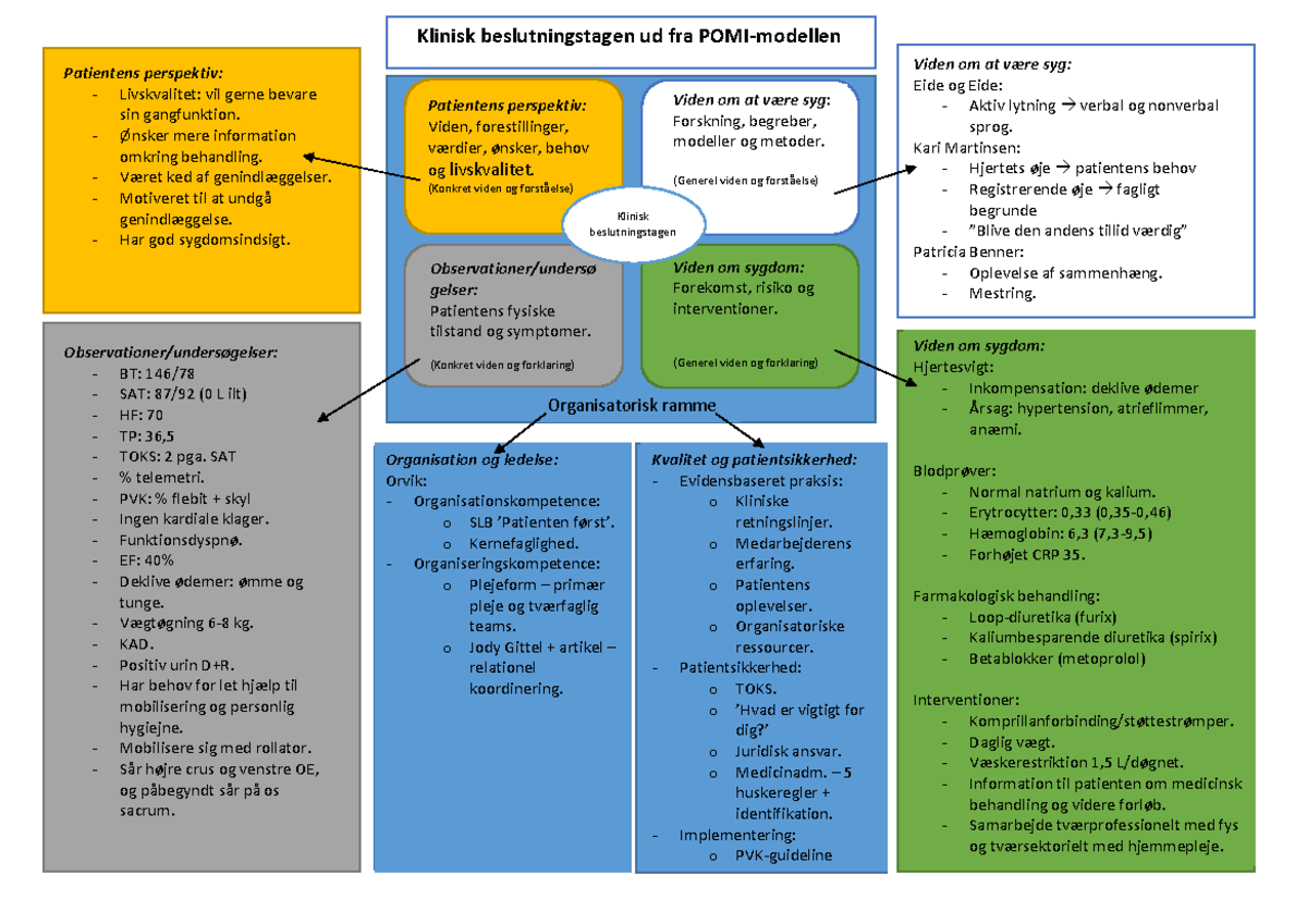 POMI-modellen - anvendt ved en klinisk prøve på - Patientens perspektiv ...