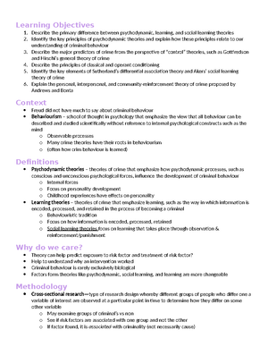 Unit 3 - Notes - Psychodynamic Principles – Id, Ego & Superego ...