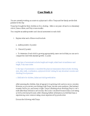 Case Study Module 1 - Updated 7/22/23 - Case Study Module 1 Due No due ...