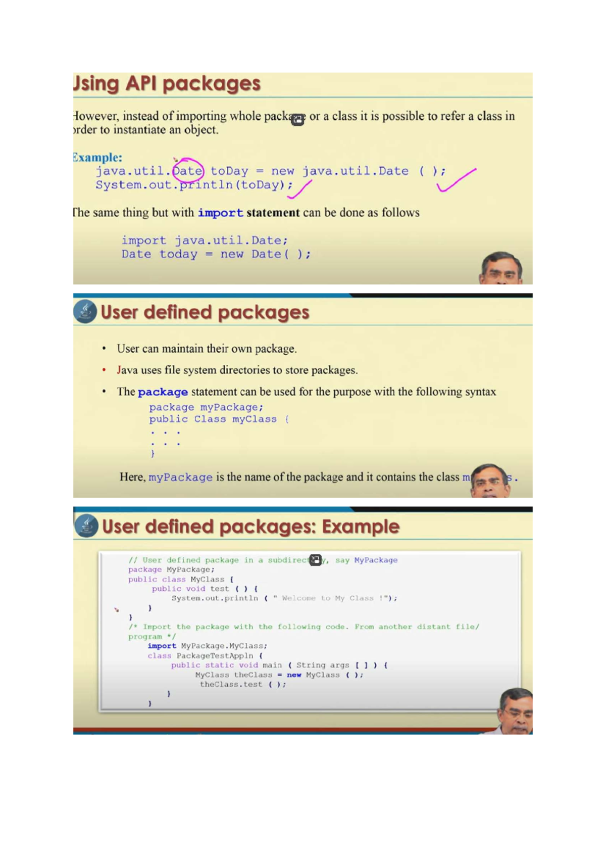 Unit 2: Understanding User-Defined Packages in Java - Studocu