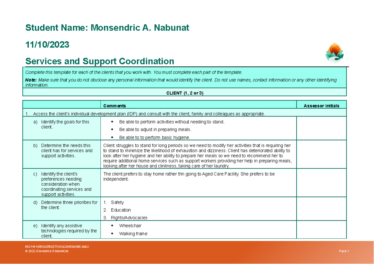 Banksia-SD-SS-T3-Client Support Coordination Template V1.0-ID-202135 ...