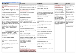 Sunset Boulevard notes - ENGLISH TEXT SUMMARY NOTES Sunset Boulevard ...