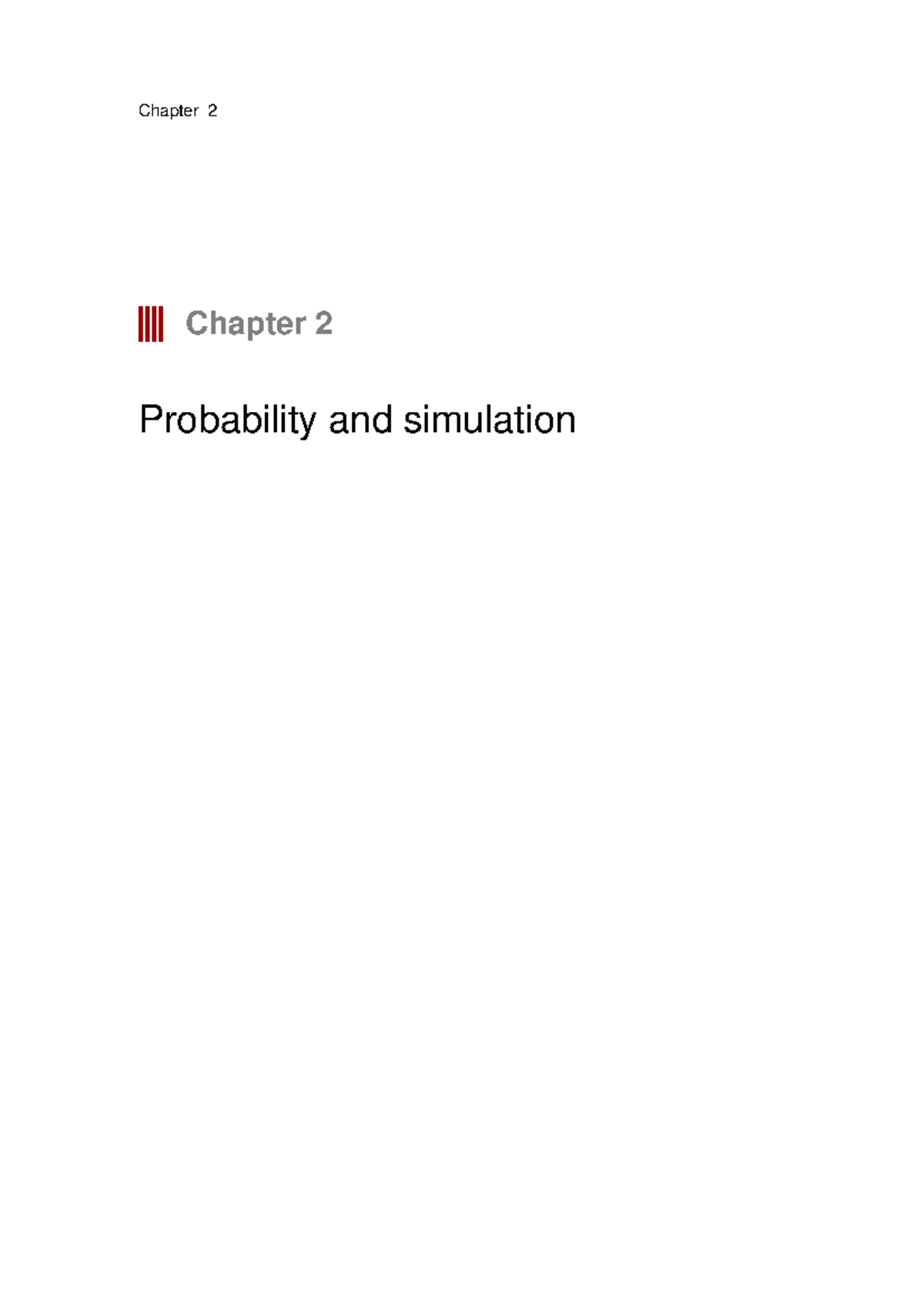 Chapter 2-Probability Simulation-Python - Chapter 2 Chapter 2 ...