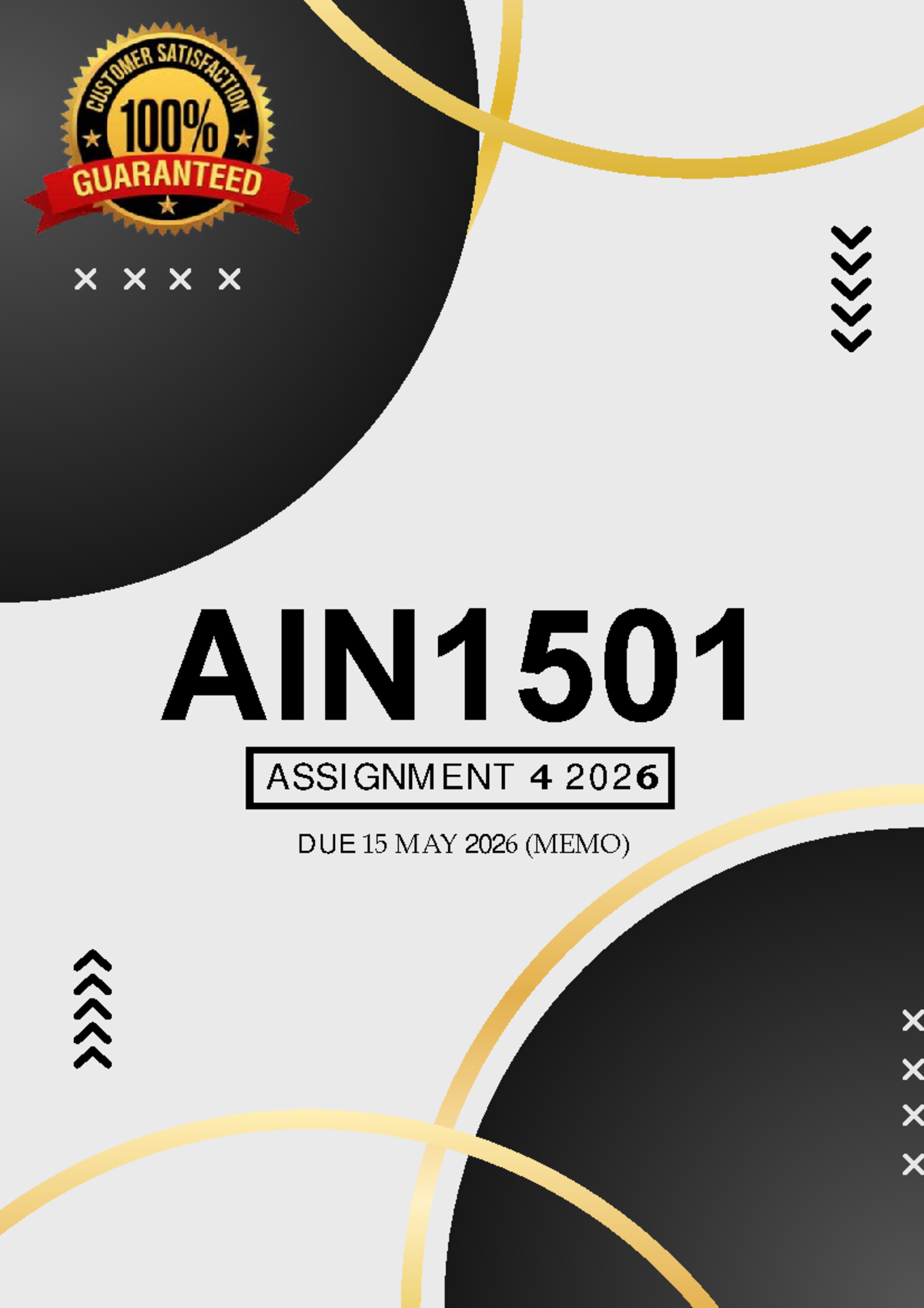 AIN1501 Assignment 4 Memo: Monthly Income Analysis 2026 - Studocu