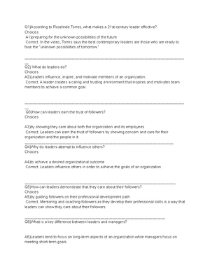 BUS210 Module 2-3 Management Approaches - Robert McChester, Jr. Module ...