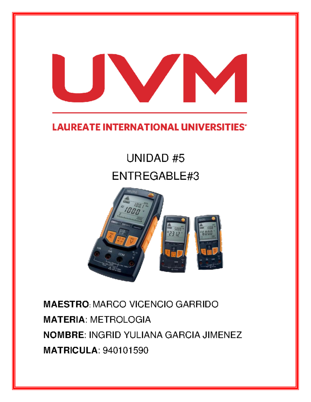 U5 E3 IYGJ - Diagnóstico de Calidad en Suministro Eléctrico - Studocu
