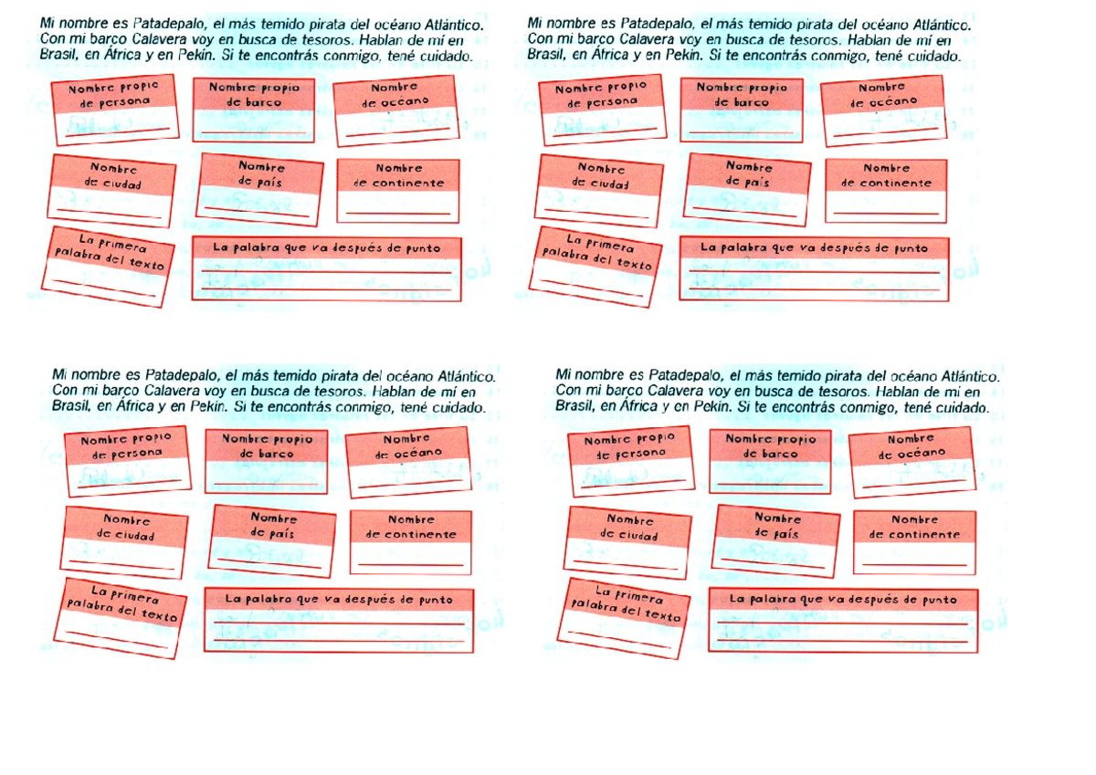 Ejercitación sobre el uso de mayúsculas en español - Studocu