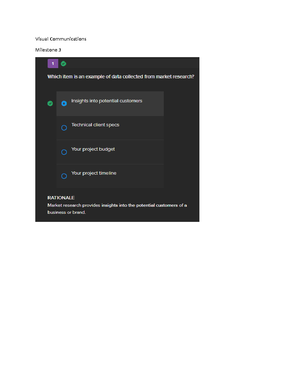 UNIT 1 Challenge 1.1 - SOPHIA LEARNING - VISUAL COMMUNICATIONS UNIT 1 CHALLENGE 1. 1 — Visual ...