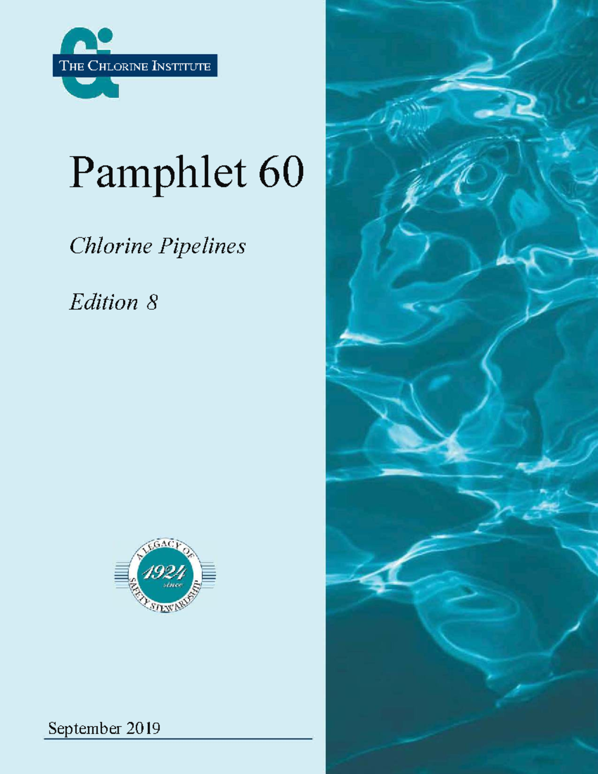 Chlorine Institute Pamphlet 60: Guidelines for Chlorine Pipelines - Studocu