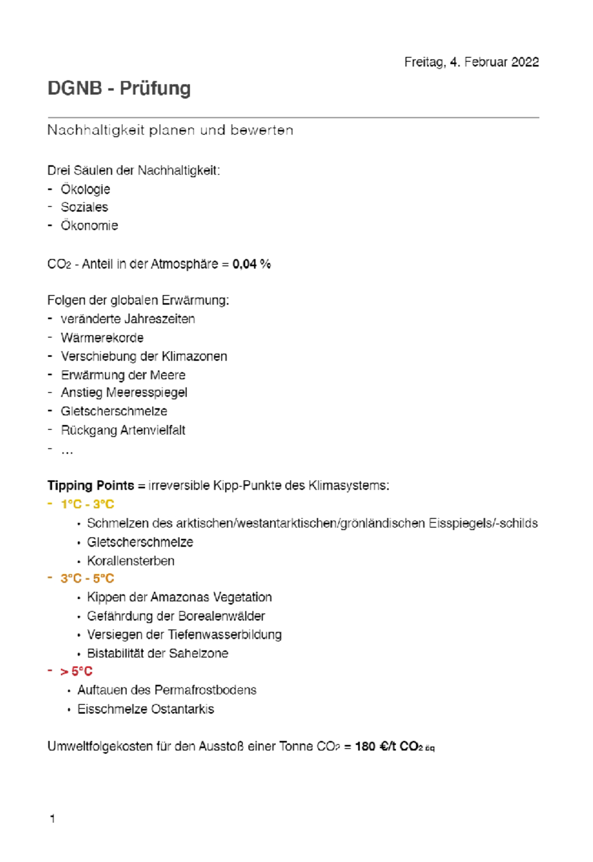 DGNB Consultant Final Exam Study Guide - Studocu