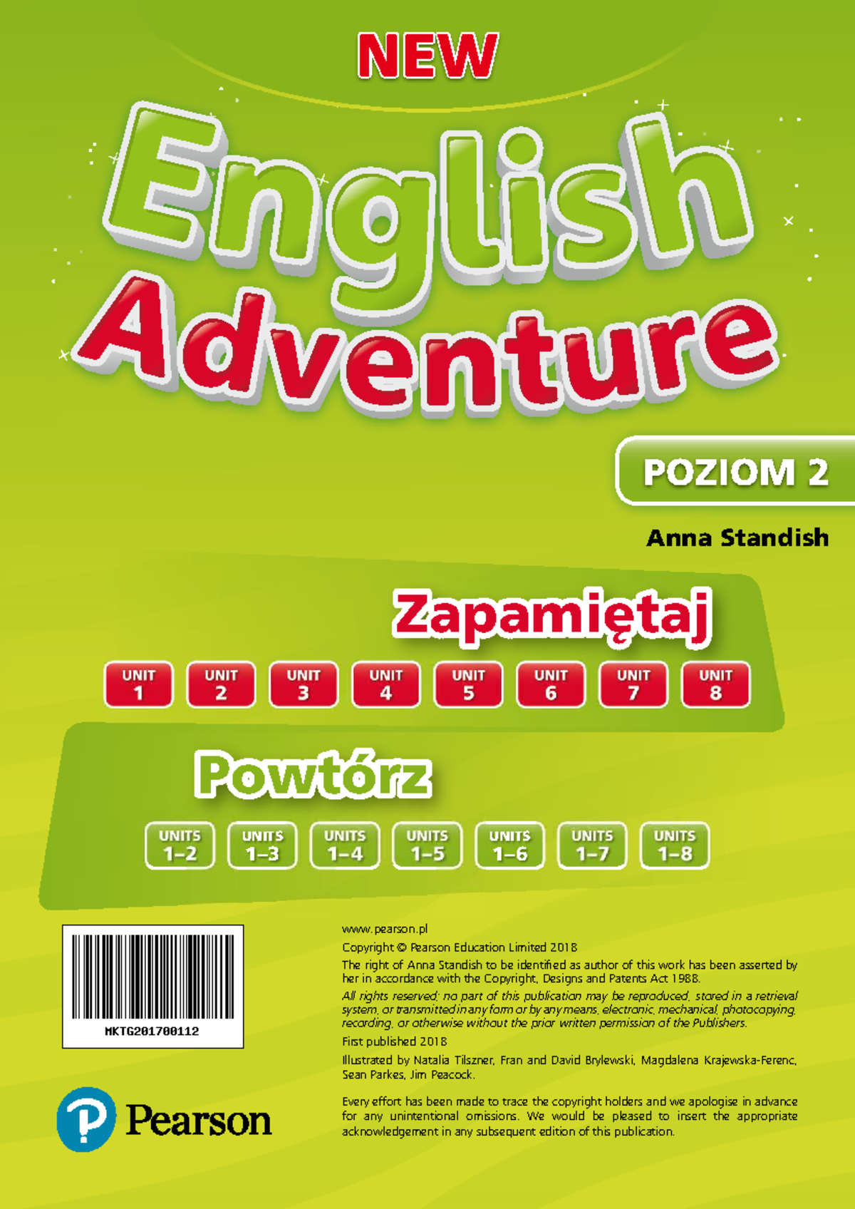 English Adventure 2 - Karty Pracy dla Poziomu 2 (Units 1-8) - Studocu