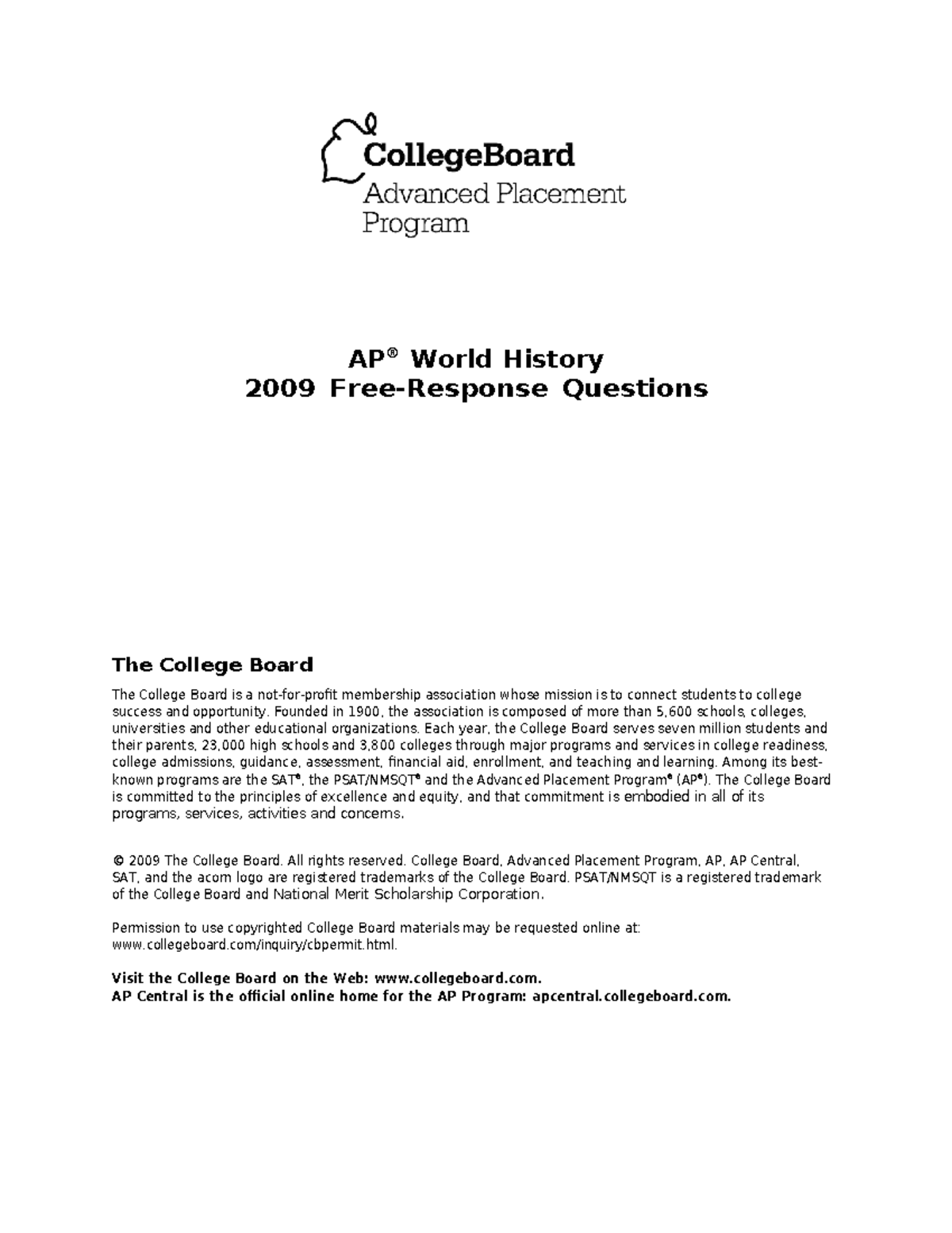 2009 World History DBQ: Analyzing African Responses to Imperialism ...