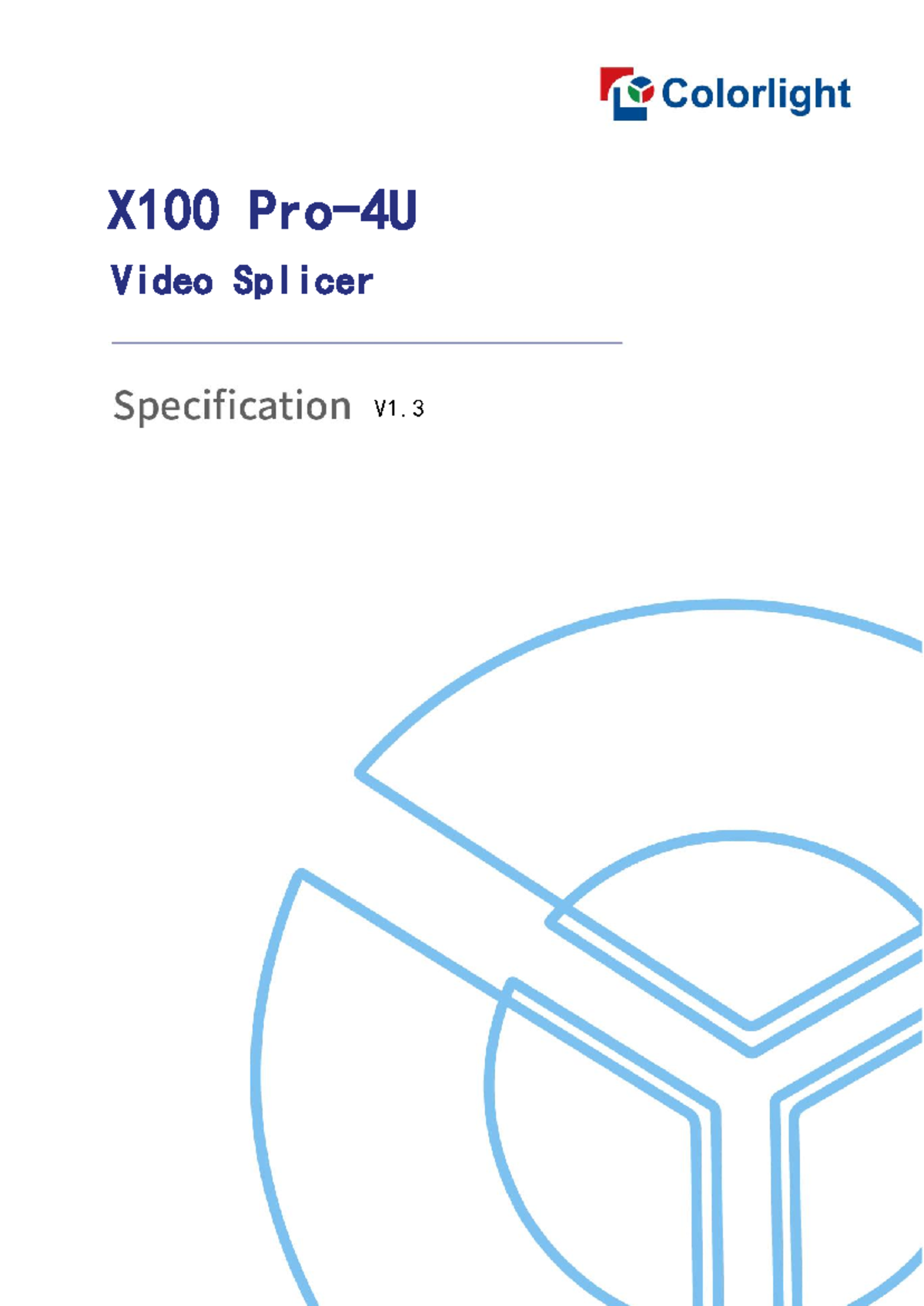 X100 V1.3 Video Splicer Specifications and Features Overview - Studocu