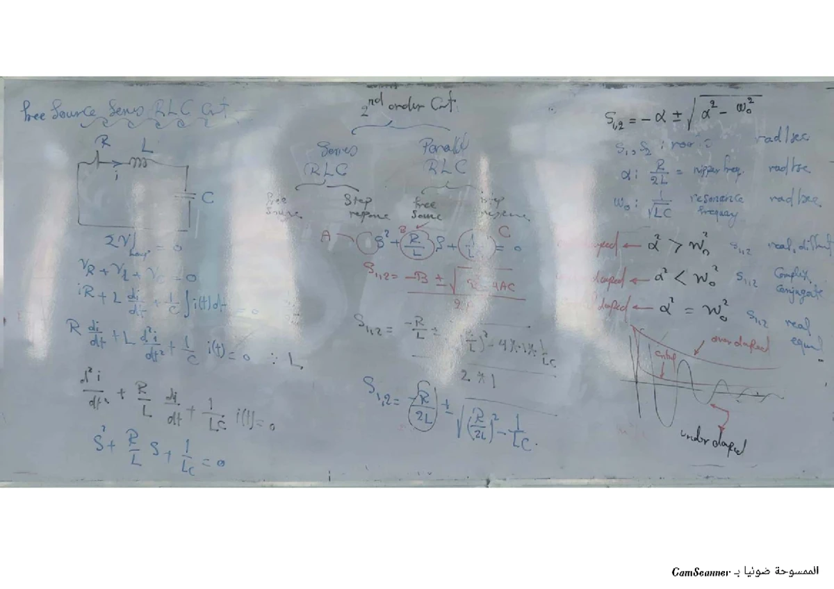 Lec 8: Second Order Circuits Analysis and Concepts - Studocu