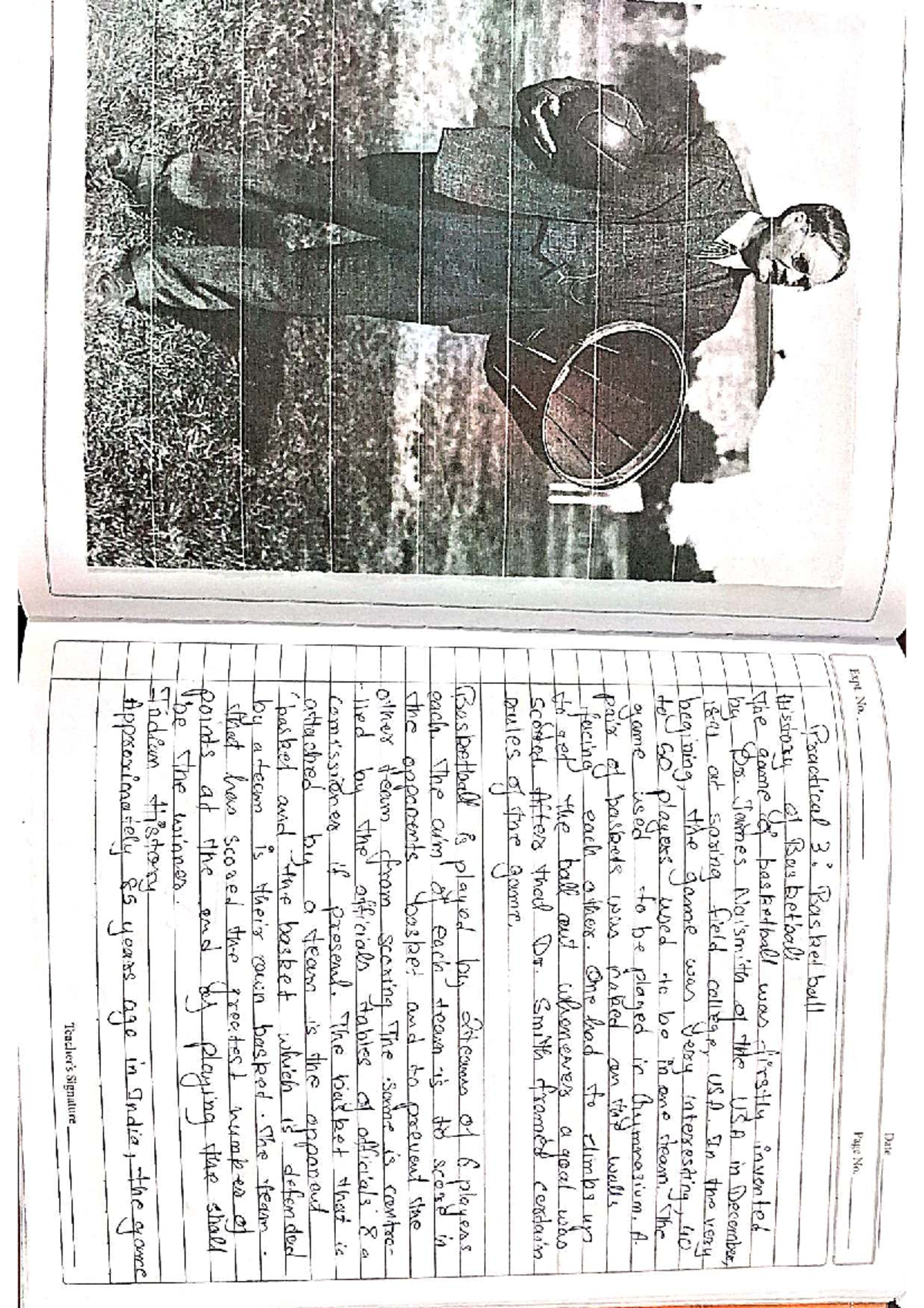 Practical 3: Basketball History and Skills Overview - Studocu