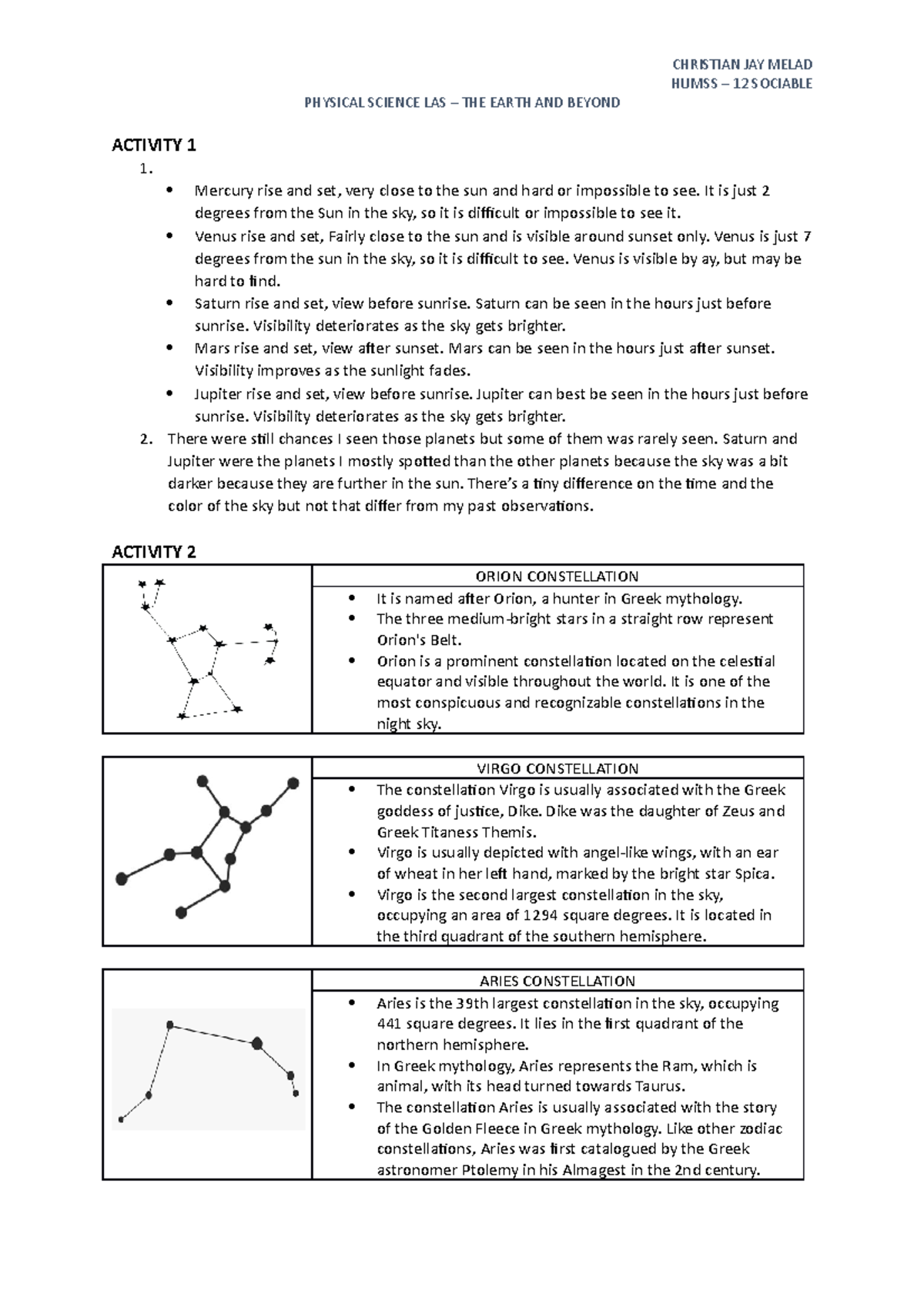 Physical Science Module for Grade 12 - CHRISTIAN JAY MELAD HUMSS – 12 ...