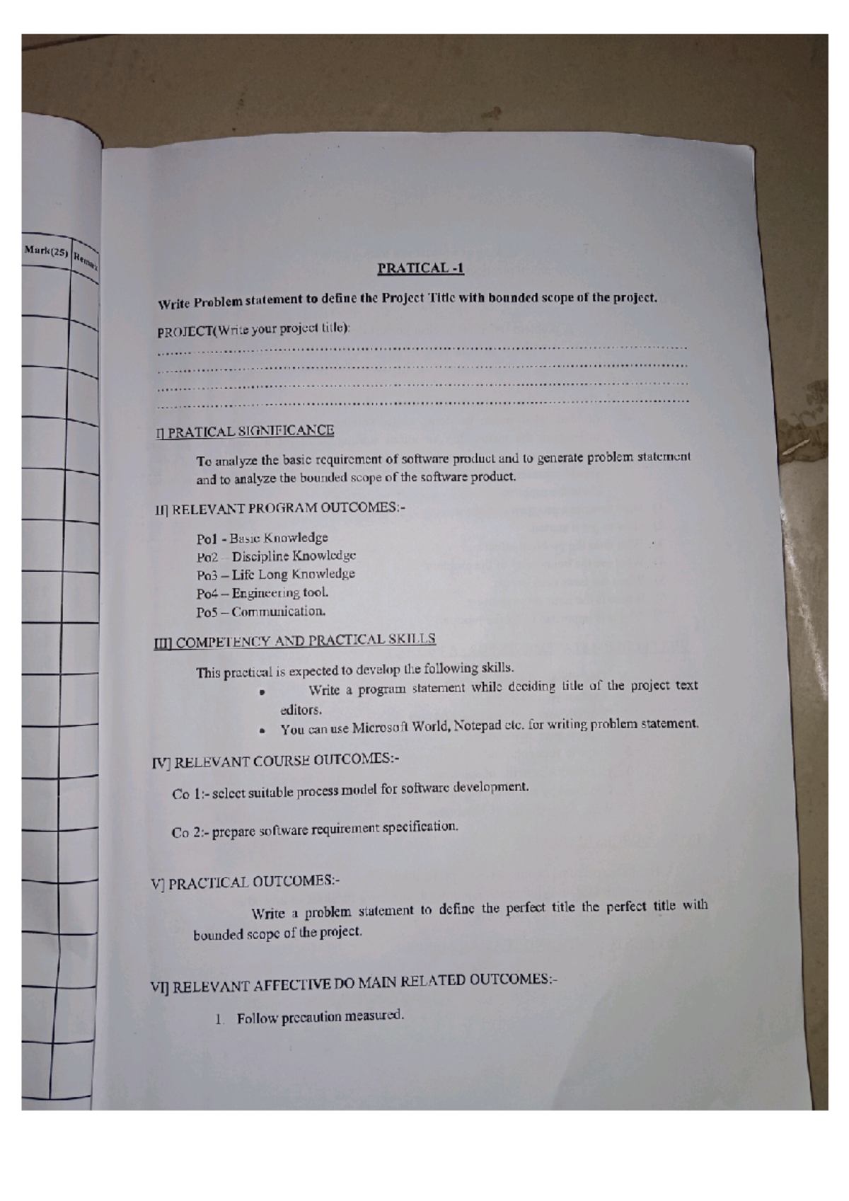 SEN Practical Problem Statement and Process Model Analysis - Studocu