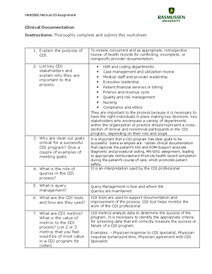 [Solved] List the nine 9 parts in an acute care record with a brief ...