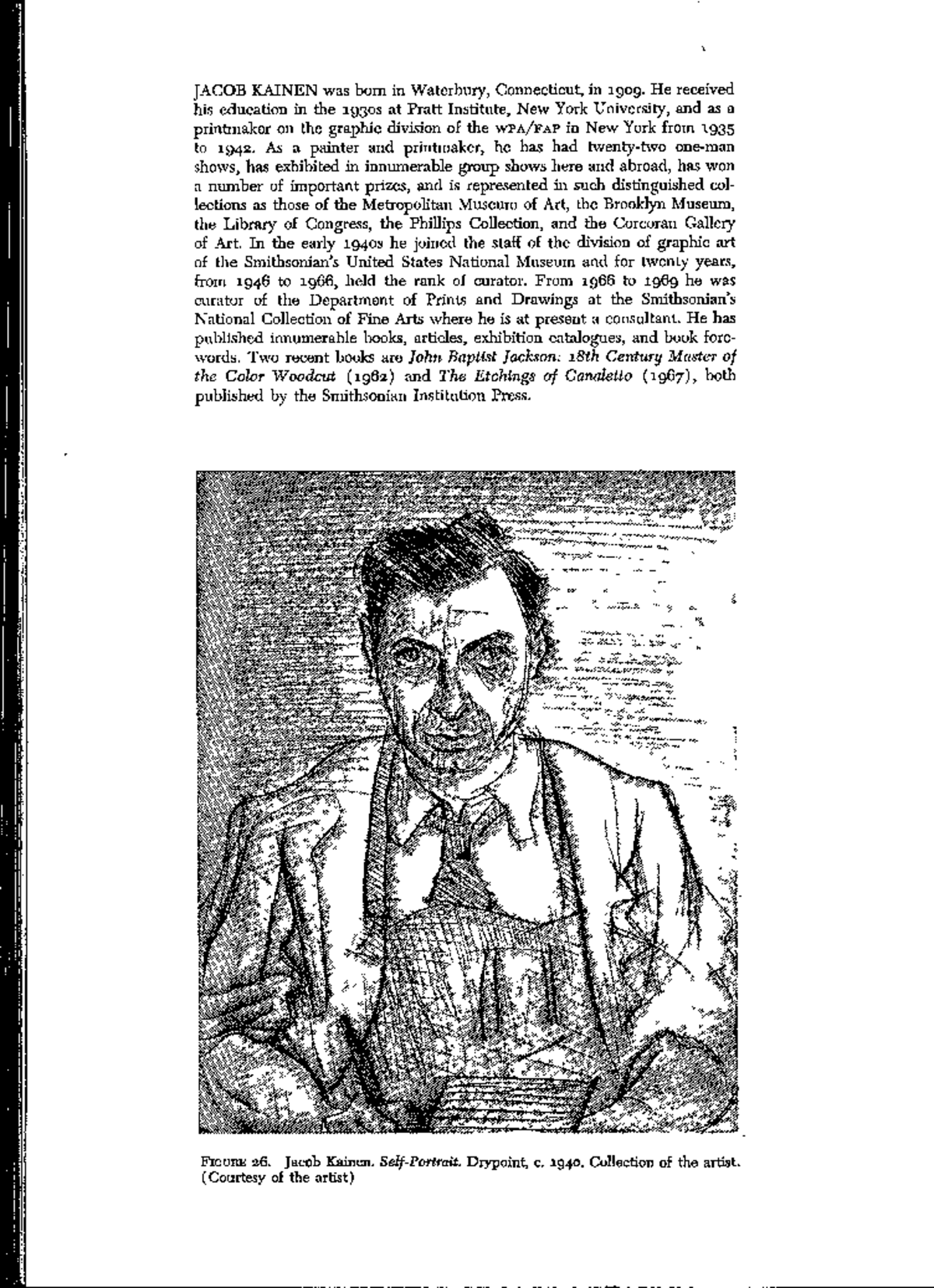"Jacob Kainen: Insights into American Printmaking - Art History 202 ...