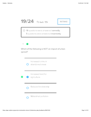 [Solved] Which of the following environmental issues was identified in ...